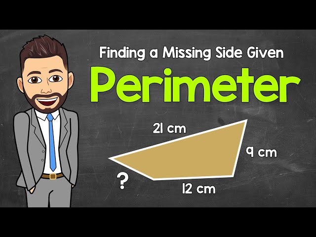 Free Video: Finding a Missing Side Length Given the Perimeter from Math ...