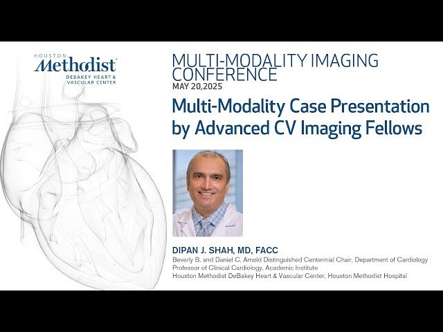Free Video: Multi-Modality Case Presentation by Advanced CV Imaging Fellows from Houston ...