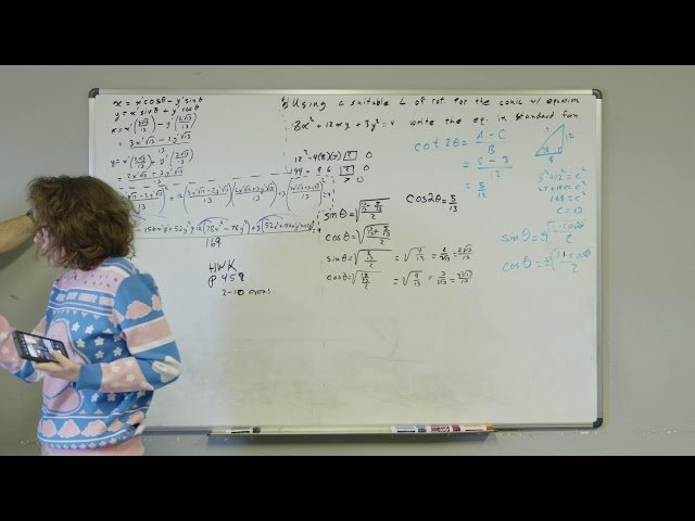 Free Video: Precalculus: Rotating Conics - April 15, 2025 from Ember ...