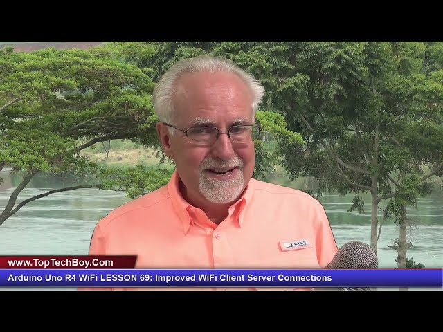 Free Video: Arduino Uno R4 WiFi - Improved WiFi Client Server Connections - Lesson 69 from Paul ...