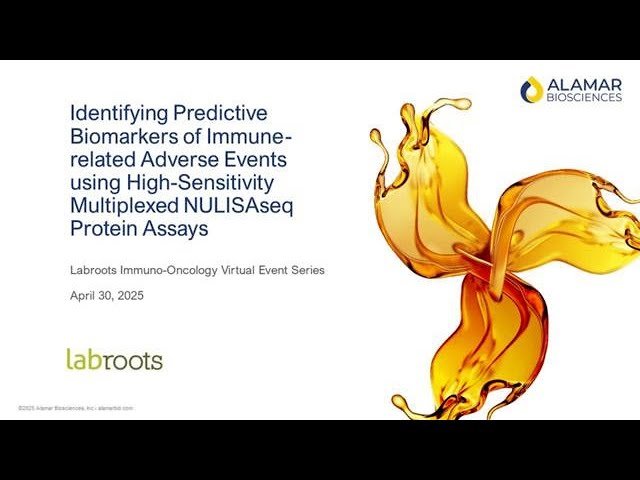 Free Video: Identifying Non-Invasive Predictive Biomarkers of Immune Related Adverse Events ...