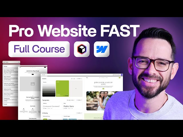 Free Video: The Easiest Way to Build a Pro Website: Relume + Webflow ...