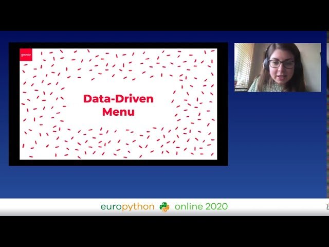 EuroPython Talk: Building the Perfect Personalised Menu Using Python ... EuroPython Talk: Building the Perfect Personalised Menu Using Python ...