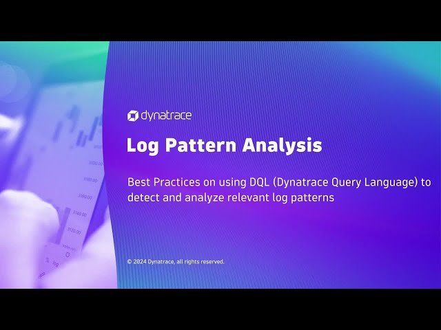 Free Video: Log Pattern Analysis with Dynatrace from Dynatrace | Class ...