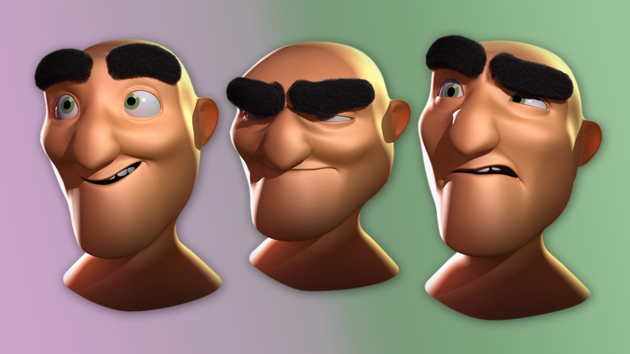 Online Course: The Anatomy of an Expression for Facial Animation in ...