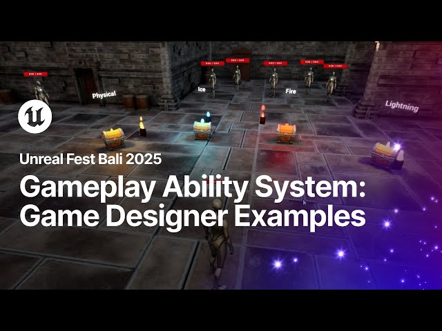 Free Video: Gameplay Ability System - Game Designer Examples from ...