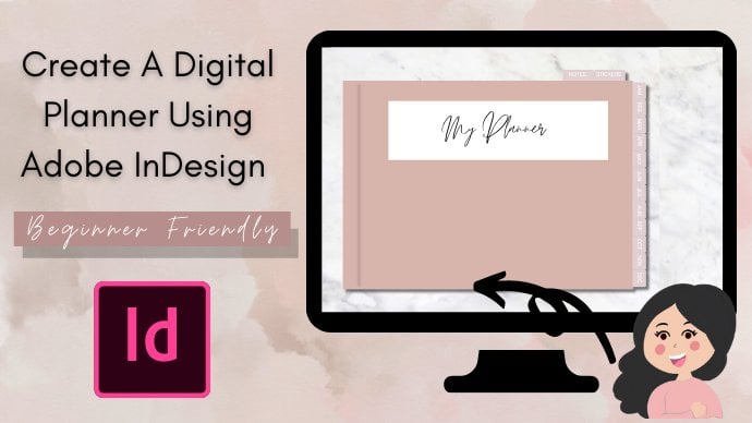 Online Course: Create A Digital Planner Using Adobe InDesign (Free Dated Planner) from ...