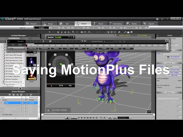 Free Video: iClone 5 Tutorial - Introduction to MotionPlus from Reallusion | Class Central