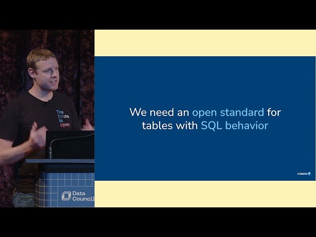 Free Video Why Is Everyone Talking About Apache Iceberg A Primer On Universal Table Formats