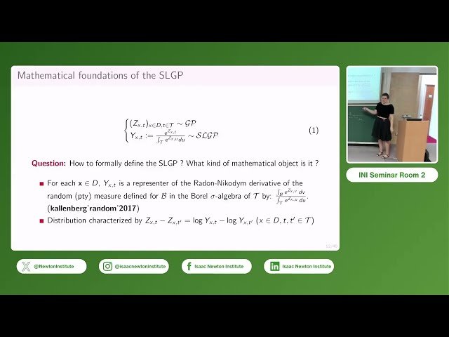 Free Video: From Scattered Samples to Fields of Distributions - Theory and Practice of Spatial ...