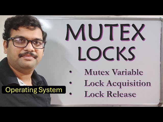 Free Video: Mutex Locks in Operating Systems Explained Simply from Sundeep Saradhi Kanthety ...
