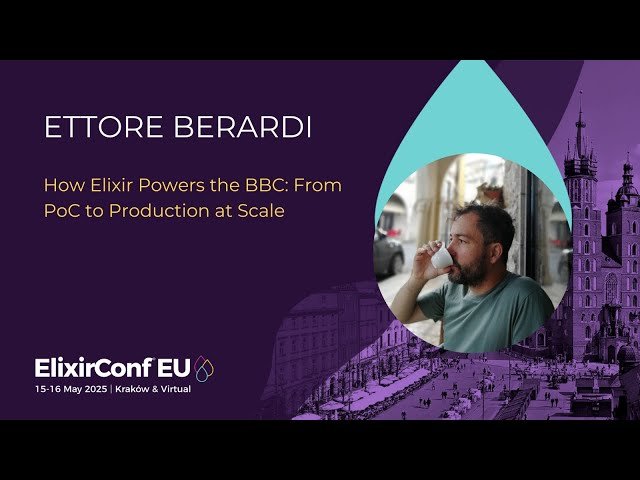 Free Video: How Elixir Powers the BBC From PoC to Production at Scale from Code Sync | Class Central