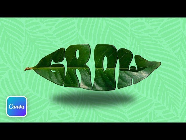 Free Video: Design Eye-Catching Text Effects in Minutes - Canva ...