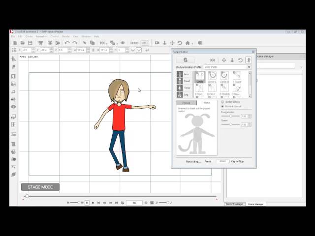 Free Video: CrazyTalk Animator 2 Tutorial - 2D Body Motion Puppeteering from Reallusion | Class ...