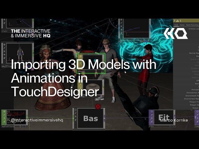 Free Video: Importing 3D Models with Animations in TouchDesigner - Tutorial 223 from The ...