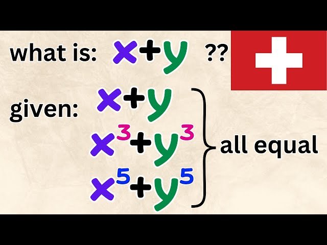 Free Video: Swiss Math Olympiad Problem-Solving Tutorial from Michael ...