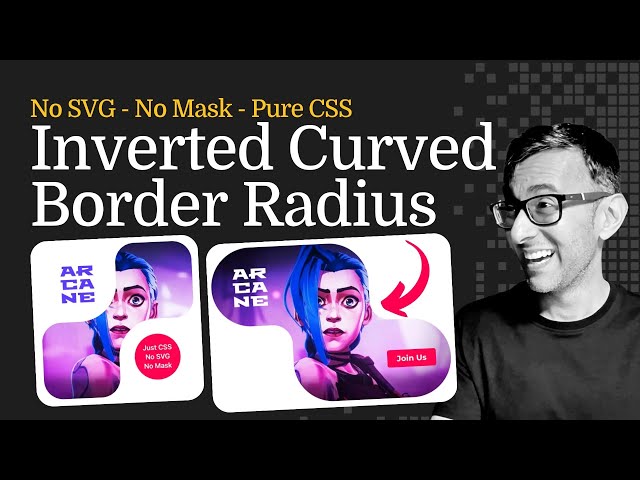 Free Video: Inverted Curved Border Radius in WordPress Without Masks or ...