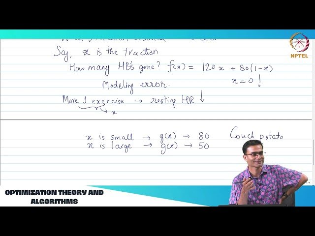 Free Video: Introduction to Optimization - An Example to Live Longer - Part 3 from NPTEL-NOC ...