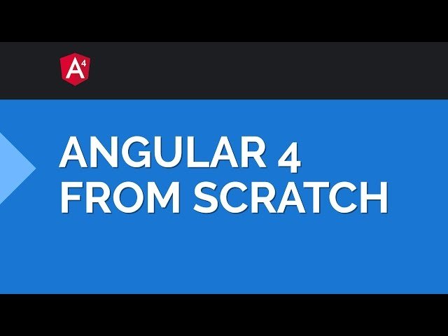 Free Video: Learning Angular 4 from Scratch from DesignCourse | Class ...