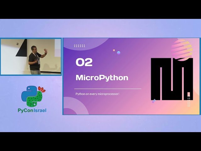 Free Video: Programming ESP32 Microprocessors with Python for IoT Projects from PyCon Israel ...