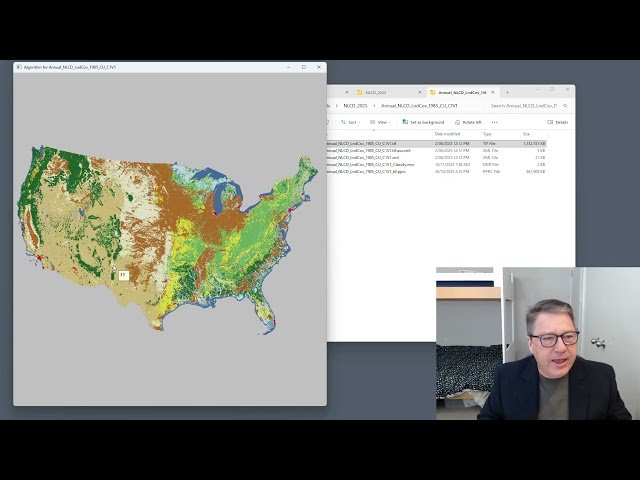Free Video: Change Matrix Analysis of USA National Land Cover - Annual NLCD using ProRaster ...
