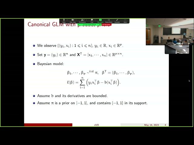 Free Video: GRAMSIA - Graphical Models, Statistical Inference, and Algorithms from Harvard CMSA ...