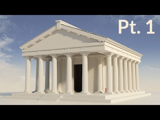 Free Video: Modeling a Classic Greek Temple in Blender - Part 1 from CG Cookie | Class Central