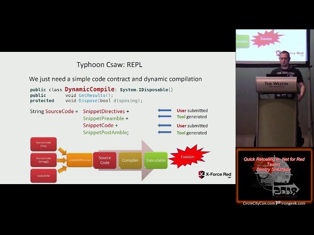 Conference Talks Talk: Quick Retooling in Net for Red Teams from YouTube | Class Central