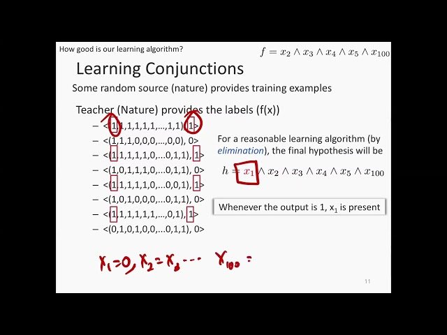 Free Video: Computational Learning Theory and PAC Learning Models - Lecture 11 from UofU Data ...
