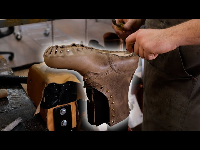 Free Video: Predator Natural Leather Boot Making Process - How It's ...