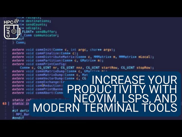 Free Video: Increase Productivity with Neovim, Language Server Protocols, and Modern Terminal ...