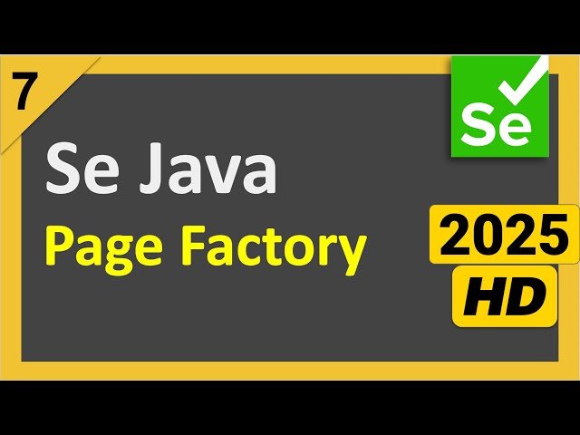 Free Video: How to Use Page Factory in Selenium Automation Framework ...