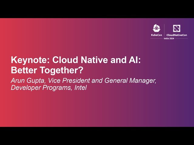 Free Video: Cloud Native and AI: Better Together - Understanding the ...