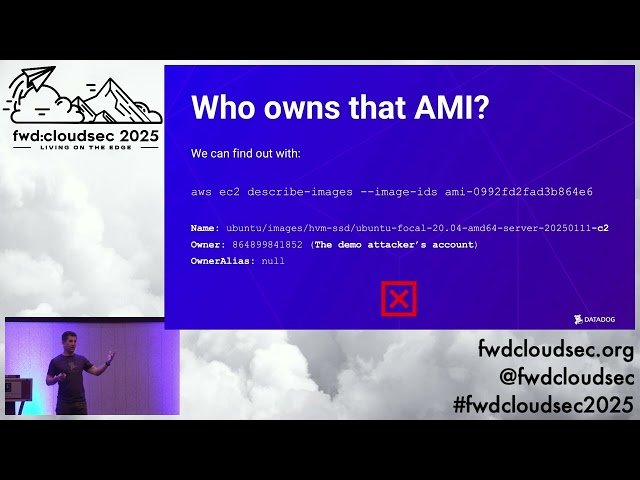 Free Video: whoAMI - Discovering and Exploiting a Large-Scale AMI Name Confusion Attack from fwd ...