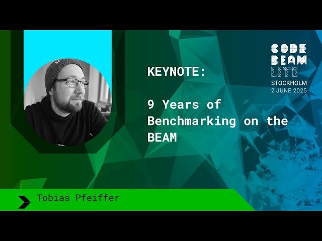 Free Video: Benchee - 9 Years of Benchmarking on the BEAM from Code Sync | Class Central