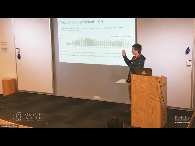 Free Video: Memorization and Logical Reasoning Capabilities in Large Language Models from Simons ...