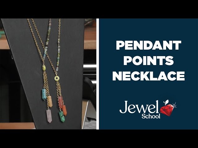Free Video: Pendant Points Necklace - Jewelry 101 from Jewel School ...