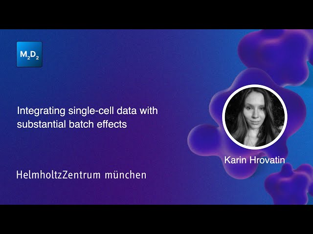 Free Video: Integrating Single-Cell Data with Substantial Batch Effects - Improving cVAE ...