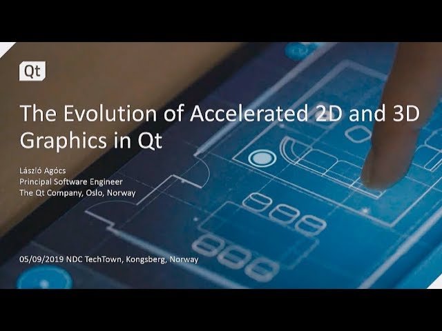 NDC Conferences Talk: The Evolution of Accelerated 2D and 3D Graphics in Qt from NDC Conferences ...