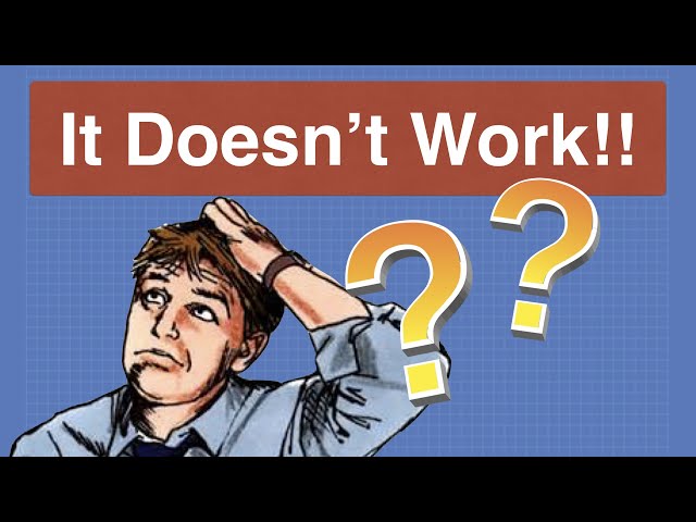 Free Video: Troubleshooting - What to Do When It Won't Work from ...