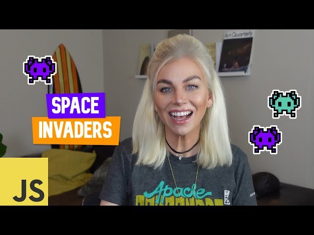 Free Video Space Invaders In Javascript From Code With Ania Kubów