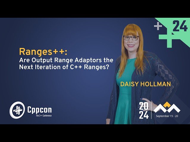 Free Video: Output Range Adaptors - The Next Iteration of C++ Ranges ... Free Video: Output Range Adaptors - The Next Iteration of C++ Ranges ...