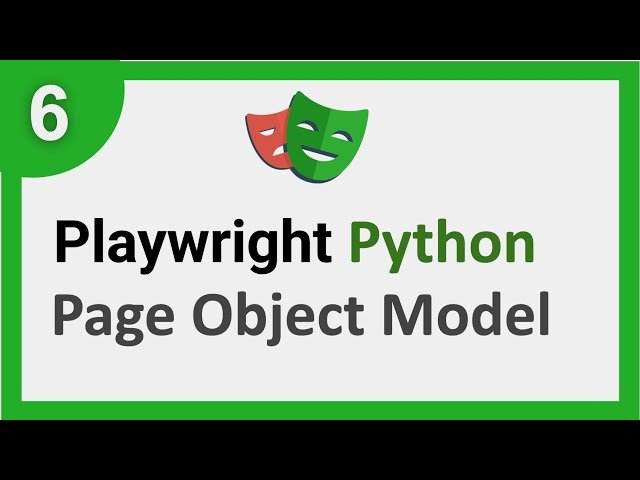 Free Video: Playwright Python - Page Object Model (POM) - 6 from Automation Step by Step | Class ...
