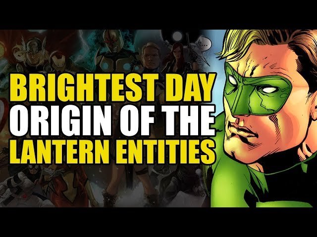 Free Video: Origin of the Lantern Entities - Green Lantern Brightest ...