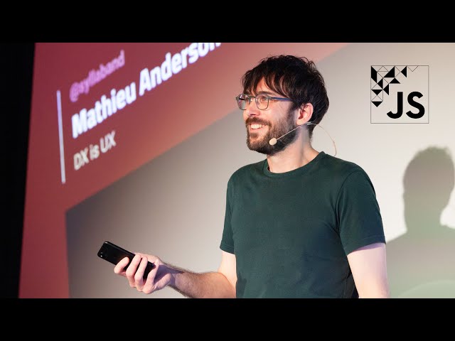 JSConf Talk: DX is UX from JSConf | Class Central
