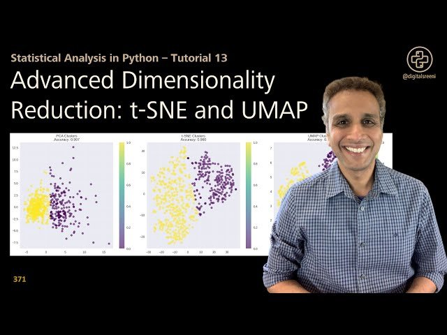 Free Video: Advanced Dimensionality Reduction - t-SNE vs UMAP vs PCA Deep Dive from ...