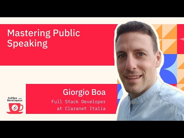 WeAreDevelopers World Congress Talk: Mastering Public Speaking from ... WeAreDevelopers World Congress Talk: Mastering Public Speaking from ...