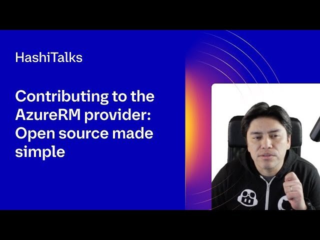 Free Video: Contributing to the AzureRM Provider: Open Source Made ...
