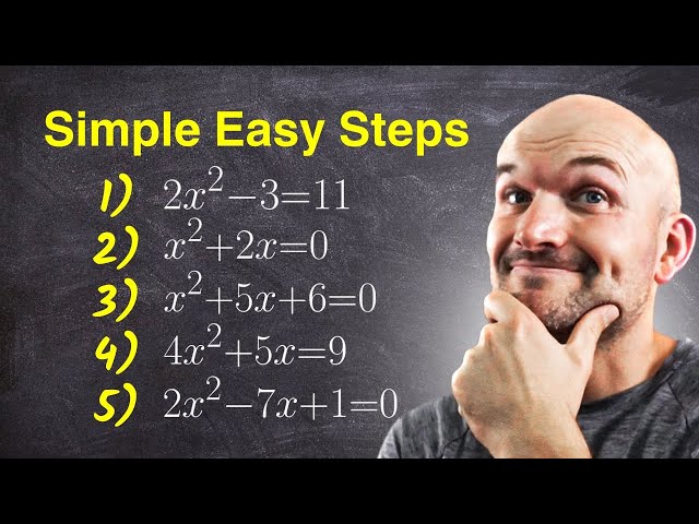 Free Video: Mastering Quadratics in Easy Steps from Brian McLogan | Class Central