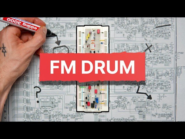 Free Video: Designing an FM Drum Circuit from Scratch - Kick, Tom, Bell ...